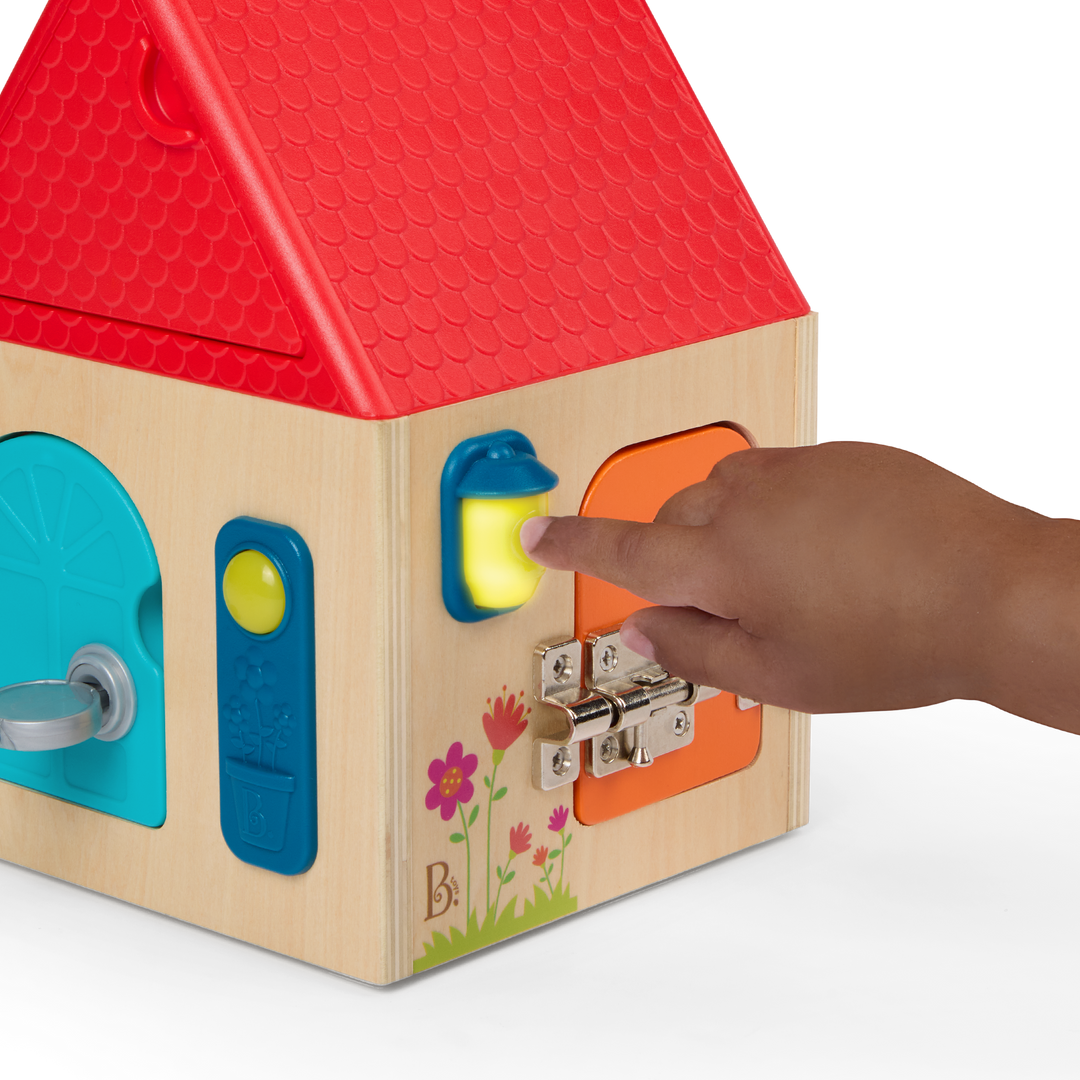 Unlock & Learn Box | Wooden Locks & Latches House | B. toys – B.toys ...